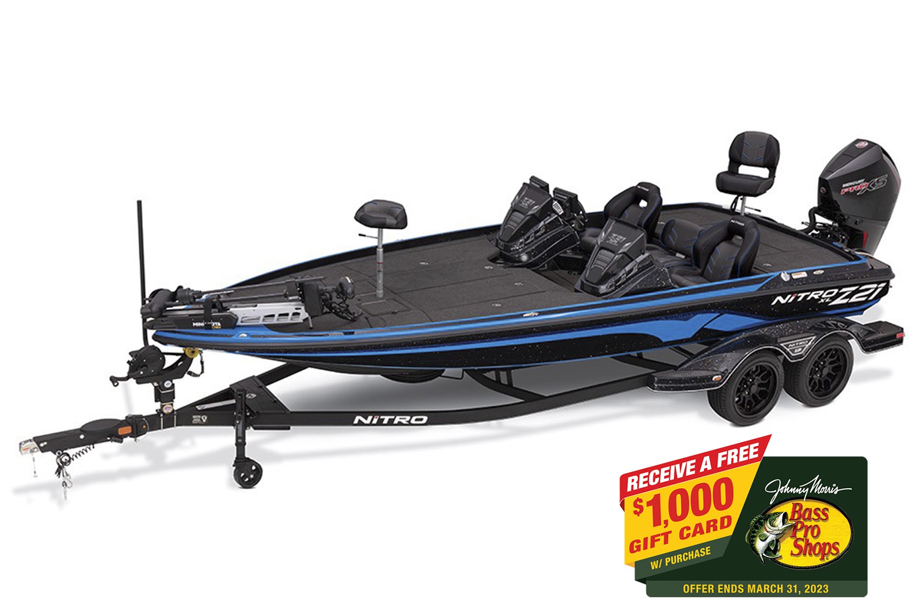 NITRO Z21 XL - 2023 Bass Boat