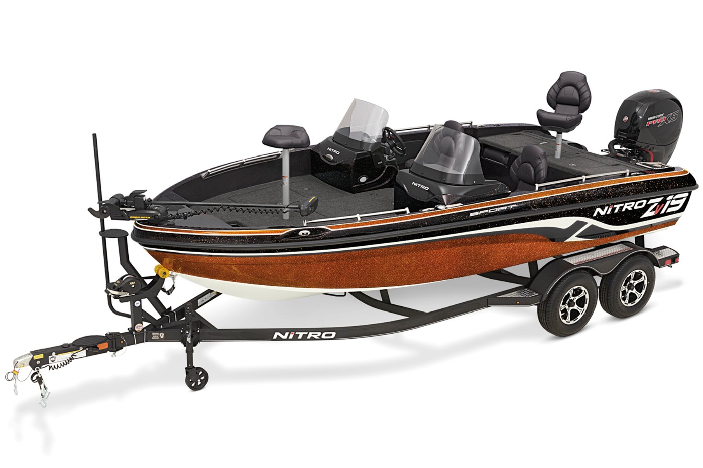 NITRO Fish and Ski Boats | Sport Series Deep V Family Boats