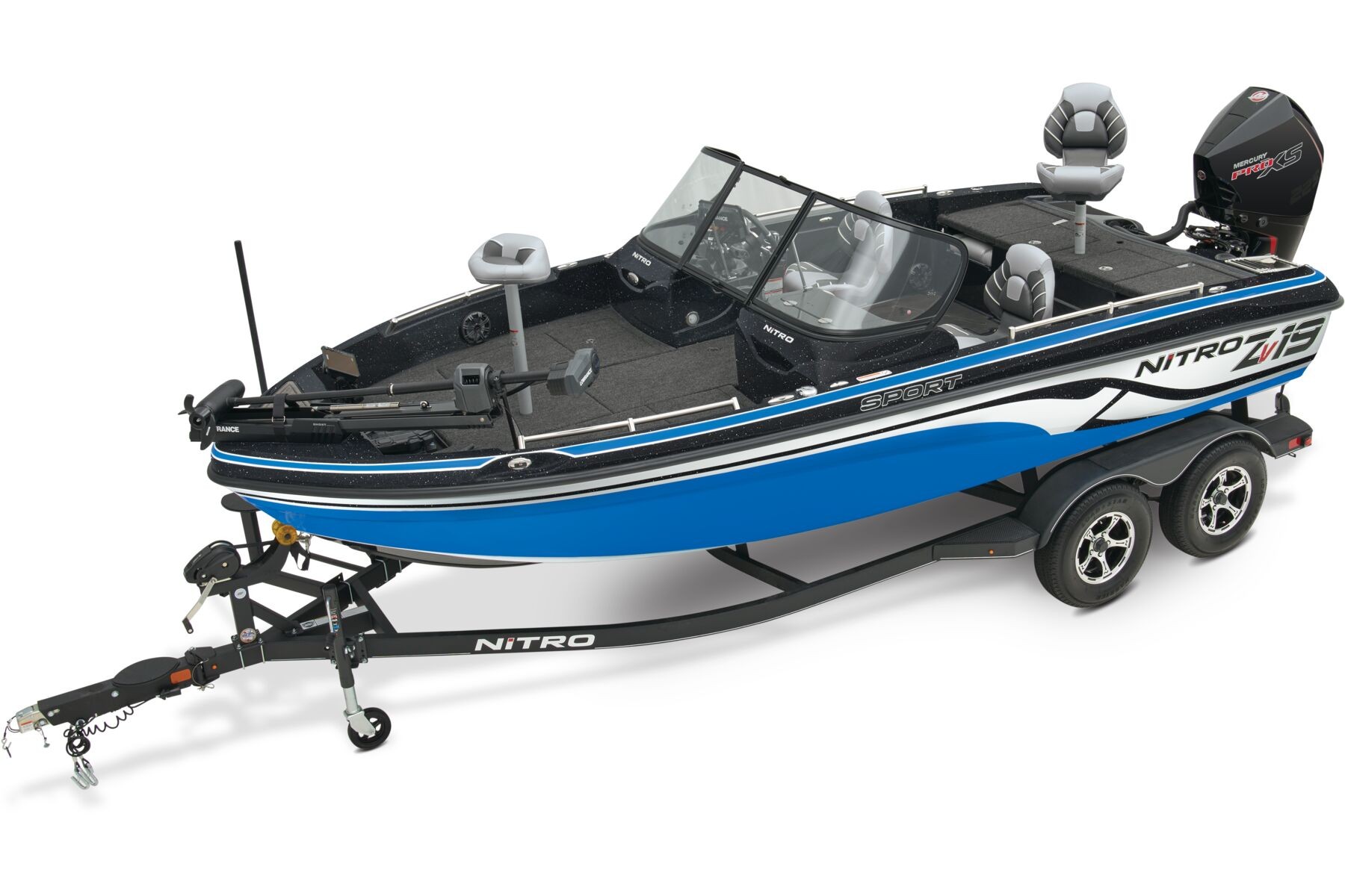 NITRO Fish and Ski Boats | Sport Series Deep V Family Boats