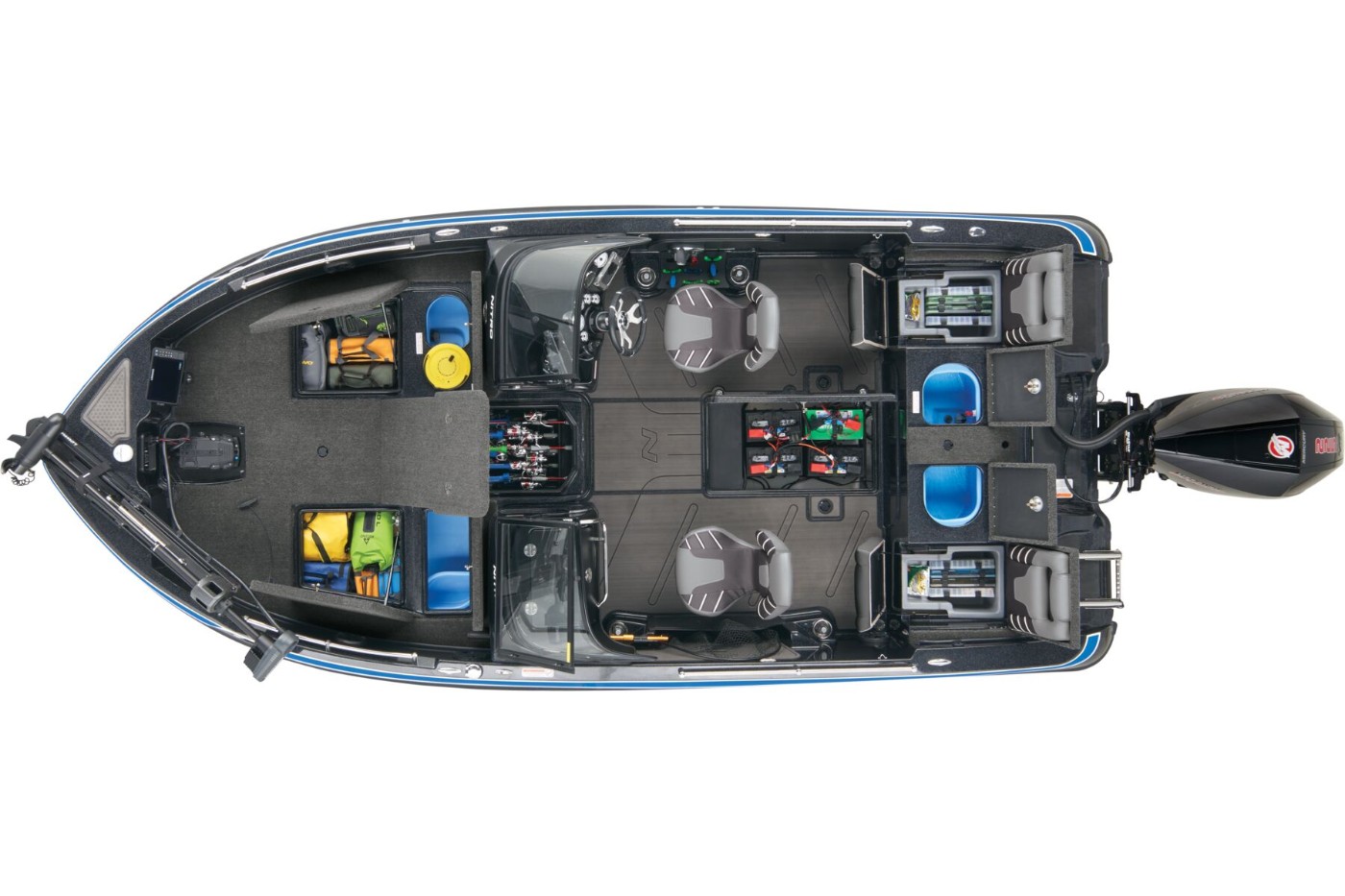 NITRO Fish and Ski Boats | Sport Series Deep V Family Boats